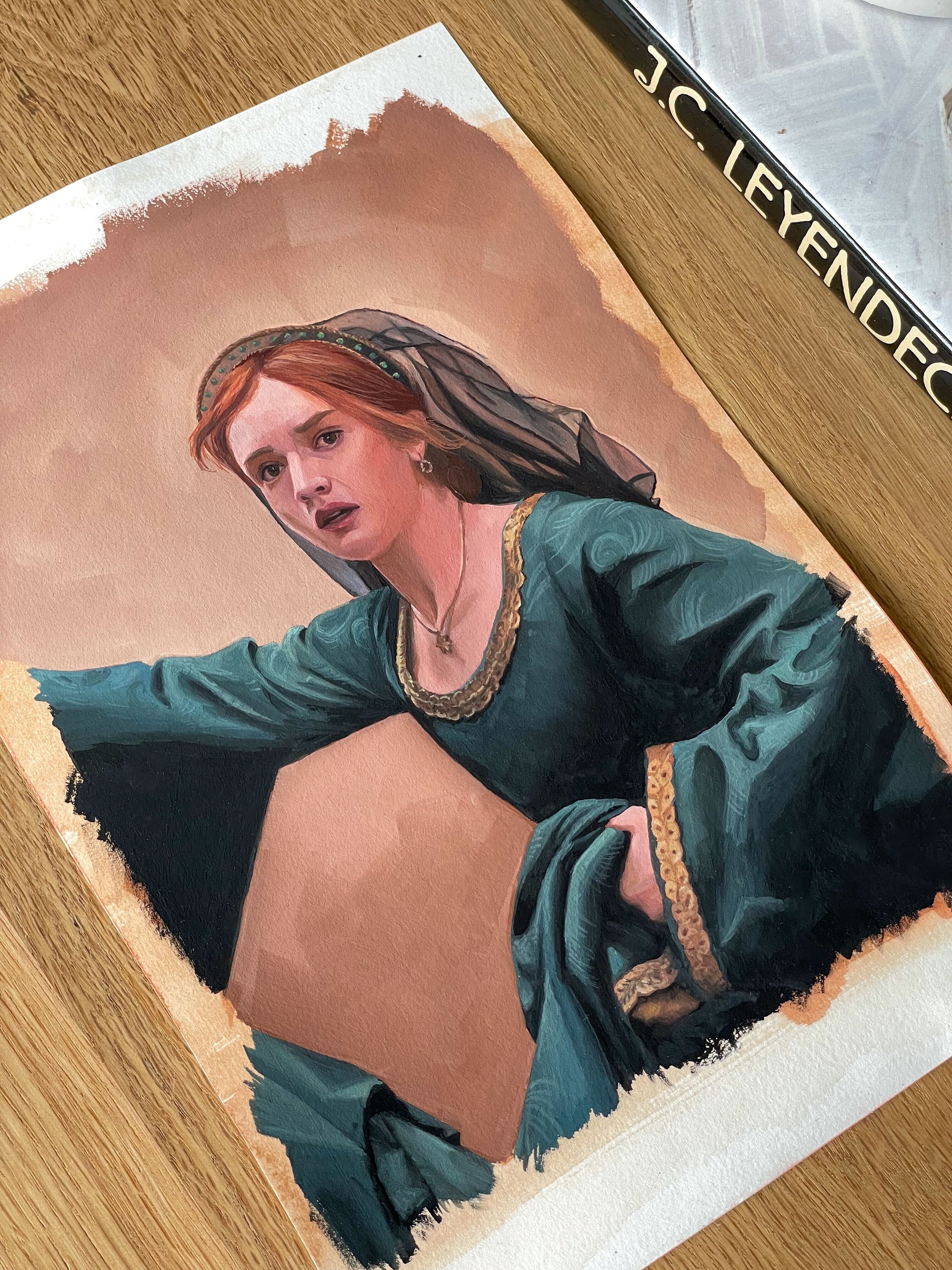 Watercolor paintings — Marie-M Pepin's Portfolio Freelance character artist