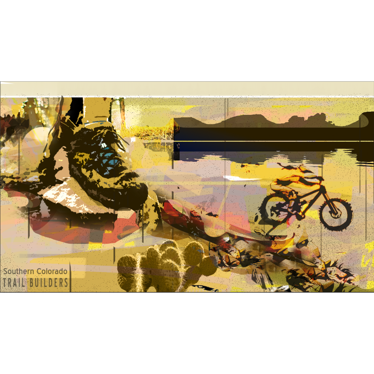 Levee Mural — Southern Colorado Trail Builders