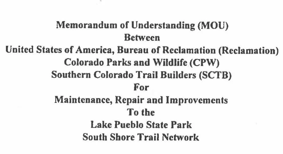 Timeline — Southern Colorado Trail Builders