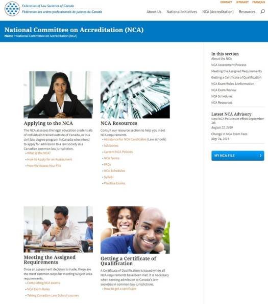 NCA Tutor™ - Goodbye to the Old NCA Website | NCA Tutor Blog