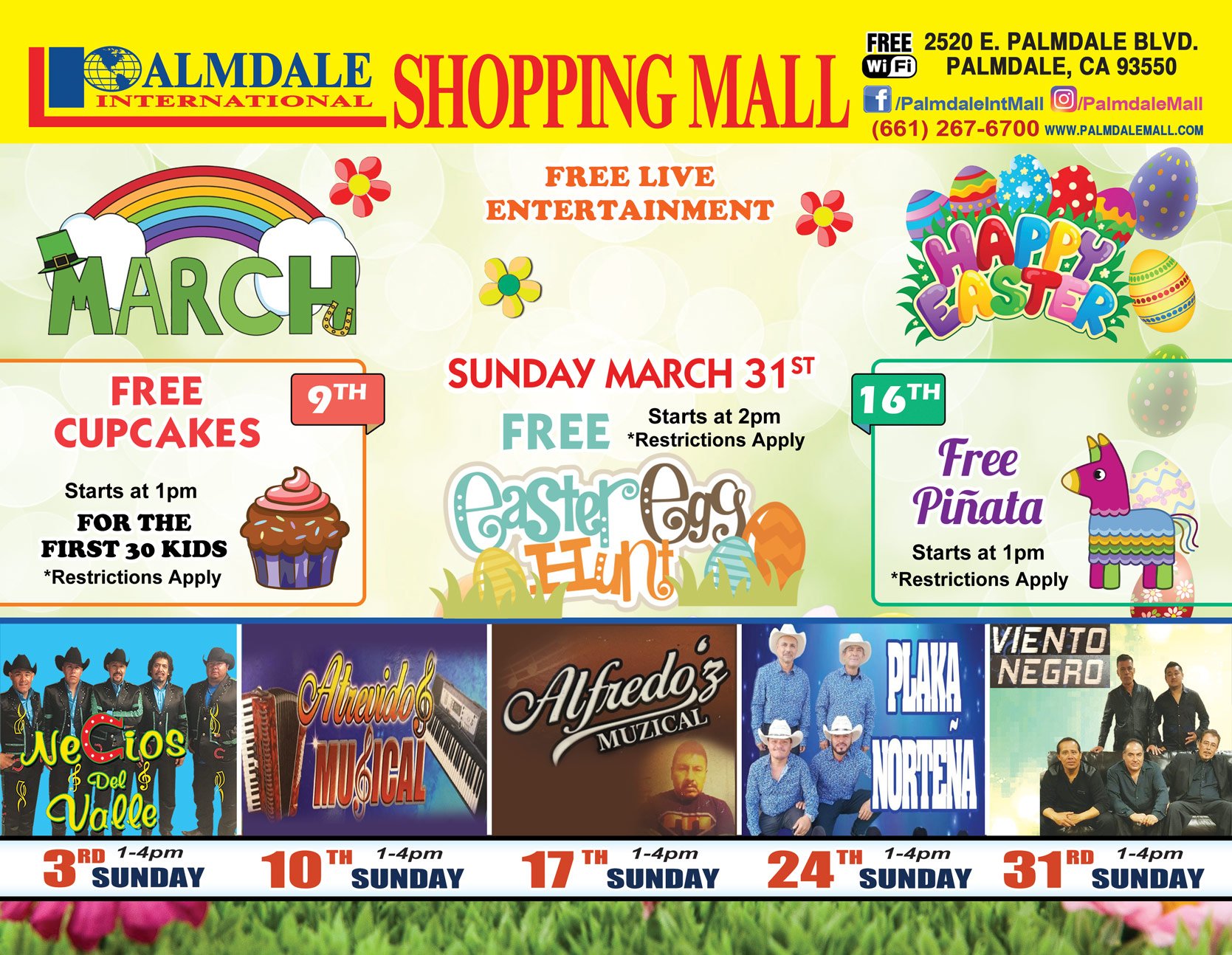 Events & Specials — Palmdale International Shopping Mall