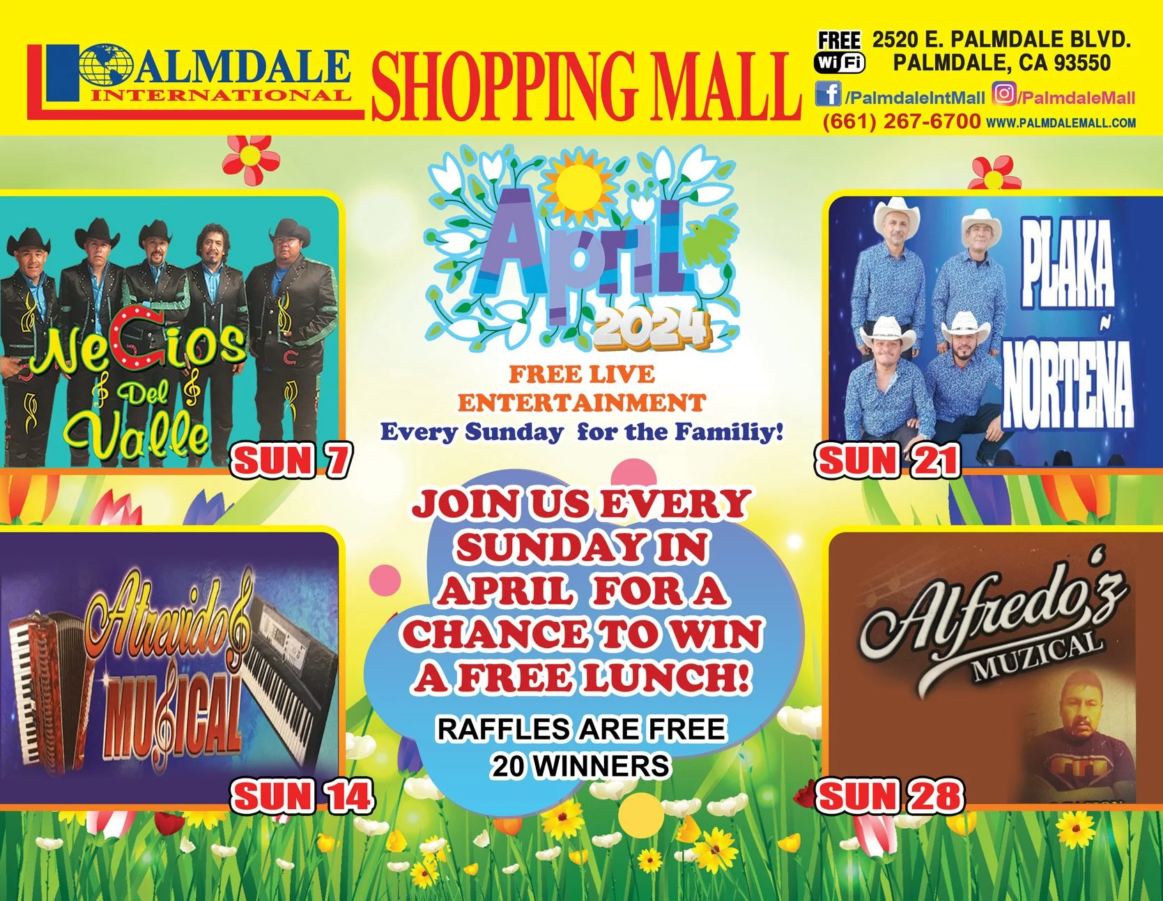 Events & Specials — Palmdale International Shopping Mall
