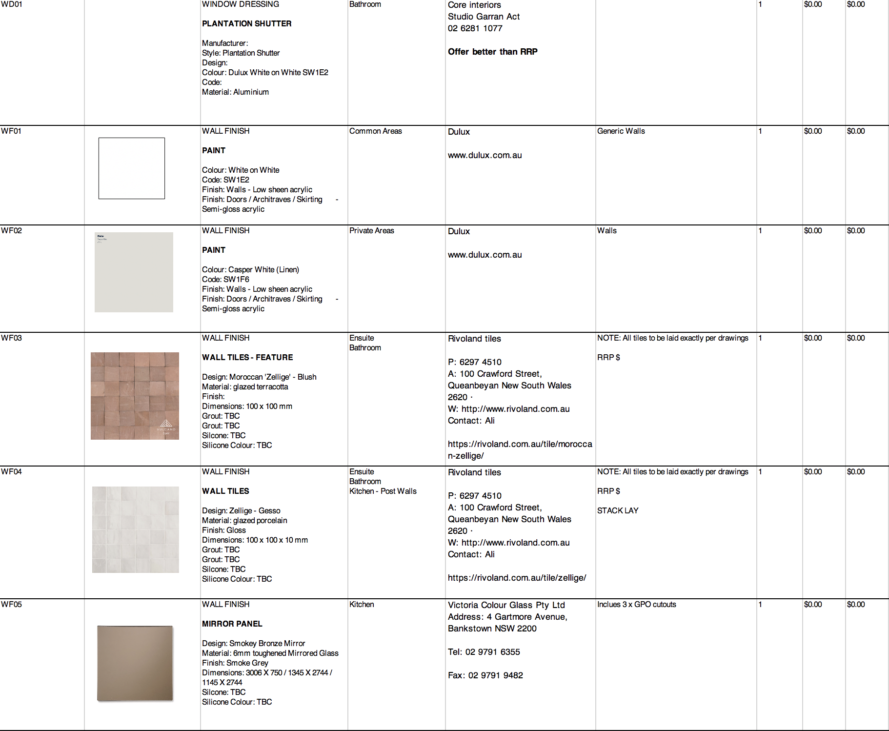 What's included in our interior design services — Core Interiors