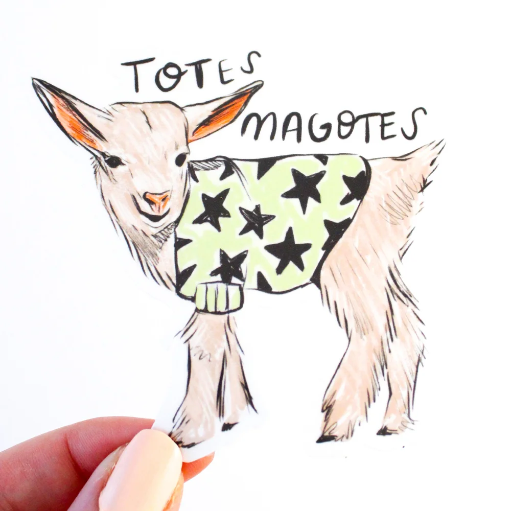 Totes Magotes Goat Meme