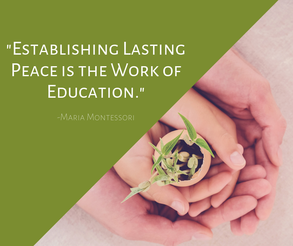 Establishing Lasting Peace is the Work of Education — Montessori ...