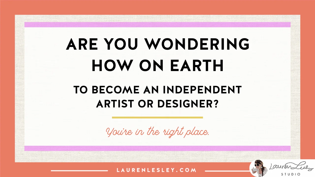 How To Become a Full Time Artist w/ Brooke Glaser — Lauren Lesley Studio