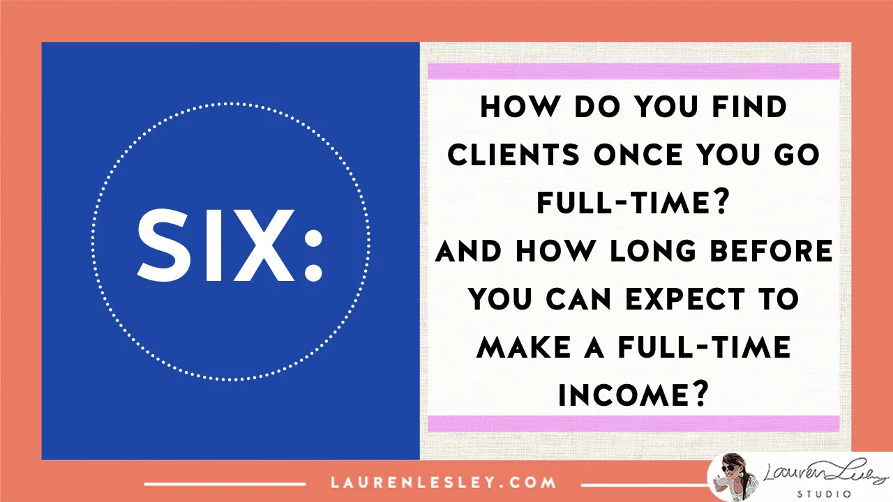 How To Become a Full Time Artist w/ Brooke Glaser — Lauren Lesley Studio