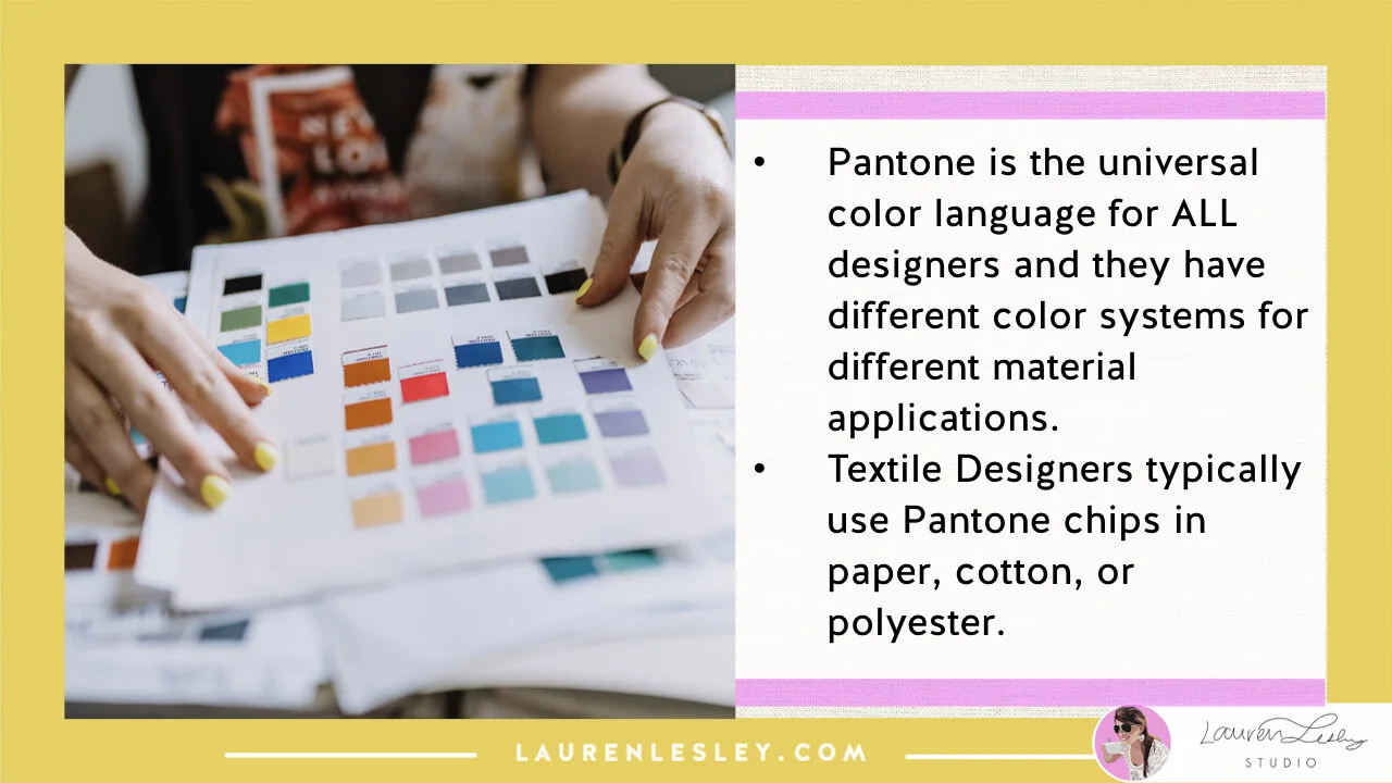 What Does a Textile Designer Do? 6 Key Responsibilities — Lauren Lesley ...