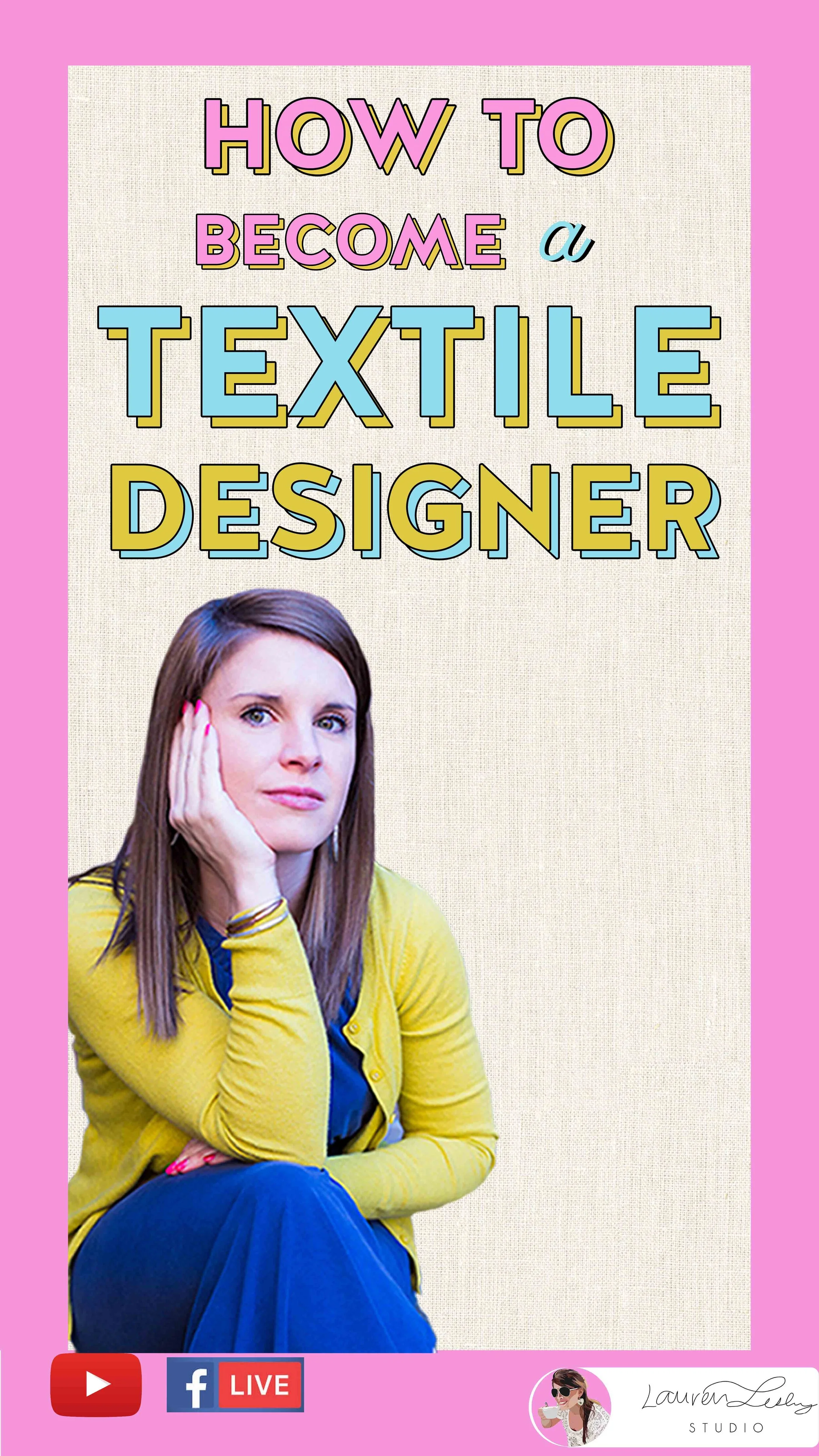 How to Become a Textile Designer - Become a Textile Designer in 7 easy ...