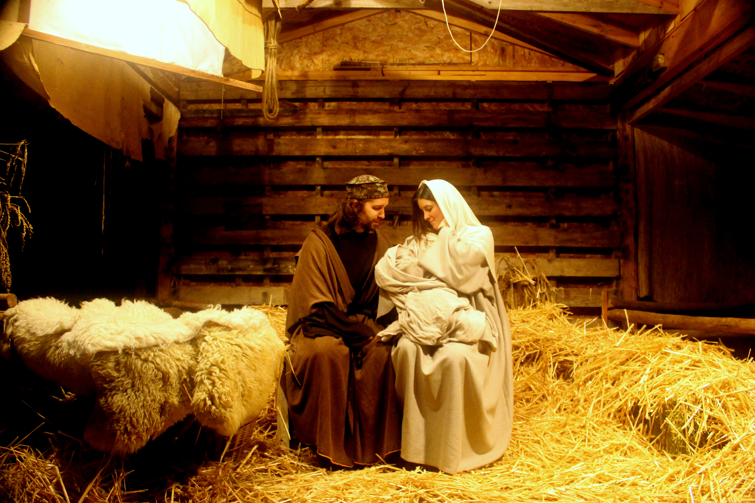 Live Nativity Scene Clipart Lds