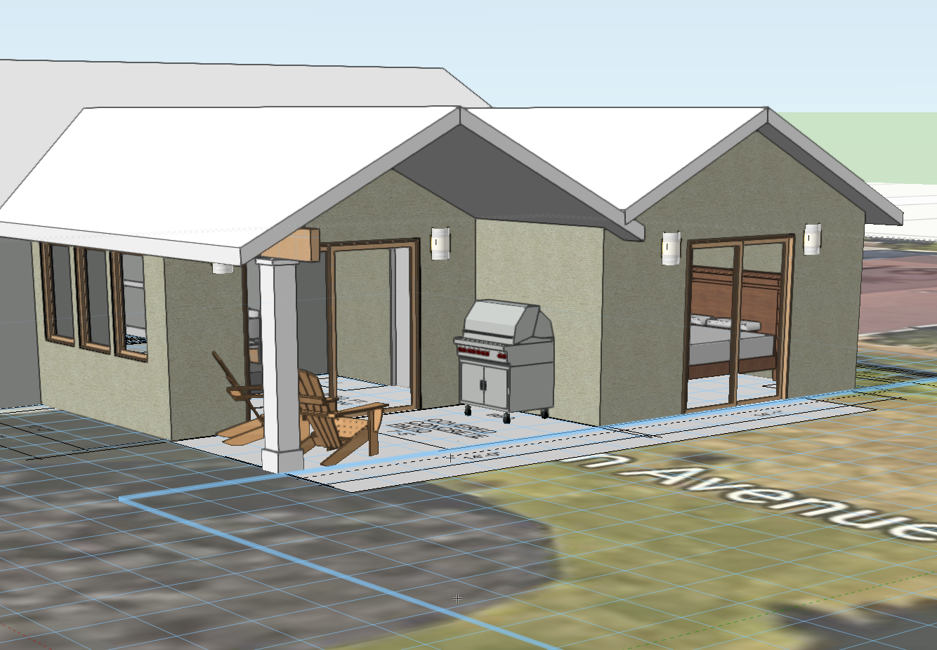 ADDITION STUDIES- how to add to the back of a house? — Nina Le Baron, AIA