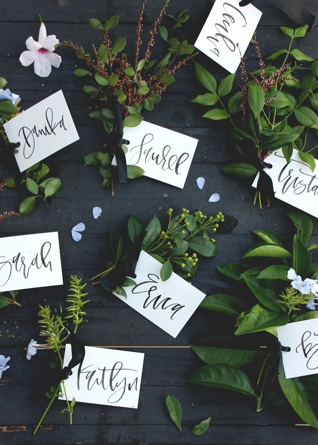 Mini Bouquet Place Cards | DIY — Lauren Saylor Interiors + Design || A ...