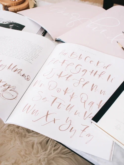 My Hand Lettering Guide: A Peek Inside — Lauren Saylor Interiors ...