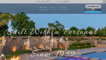 Website Design for Pool Builders