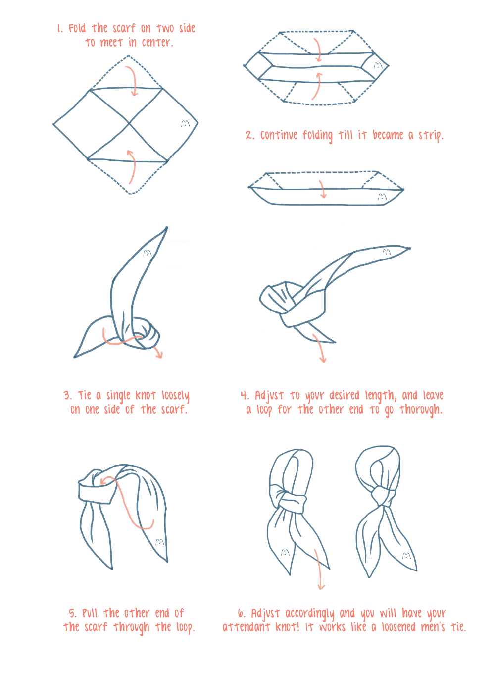 Made by Mate — How to tie a scarf