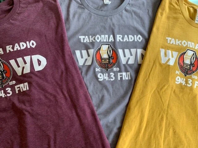 Get WOWD Gear — Takoma Radio WOWD-LP FM