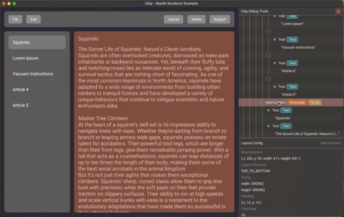 Clay UI, Sokol Gfx, and Rounded Rectangles — Sil Tutorials