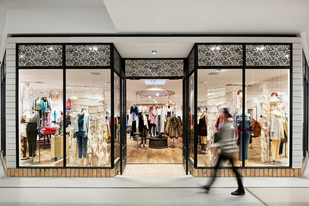 Free People Store Display