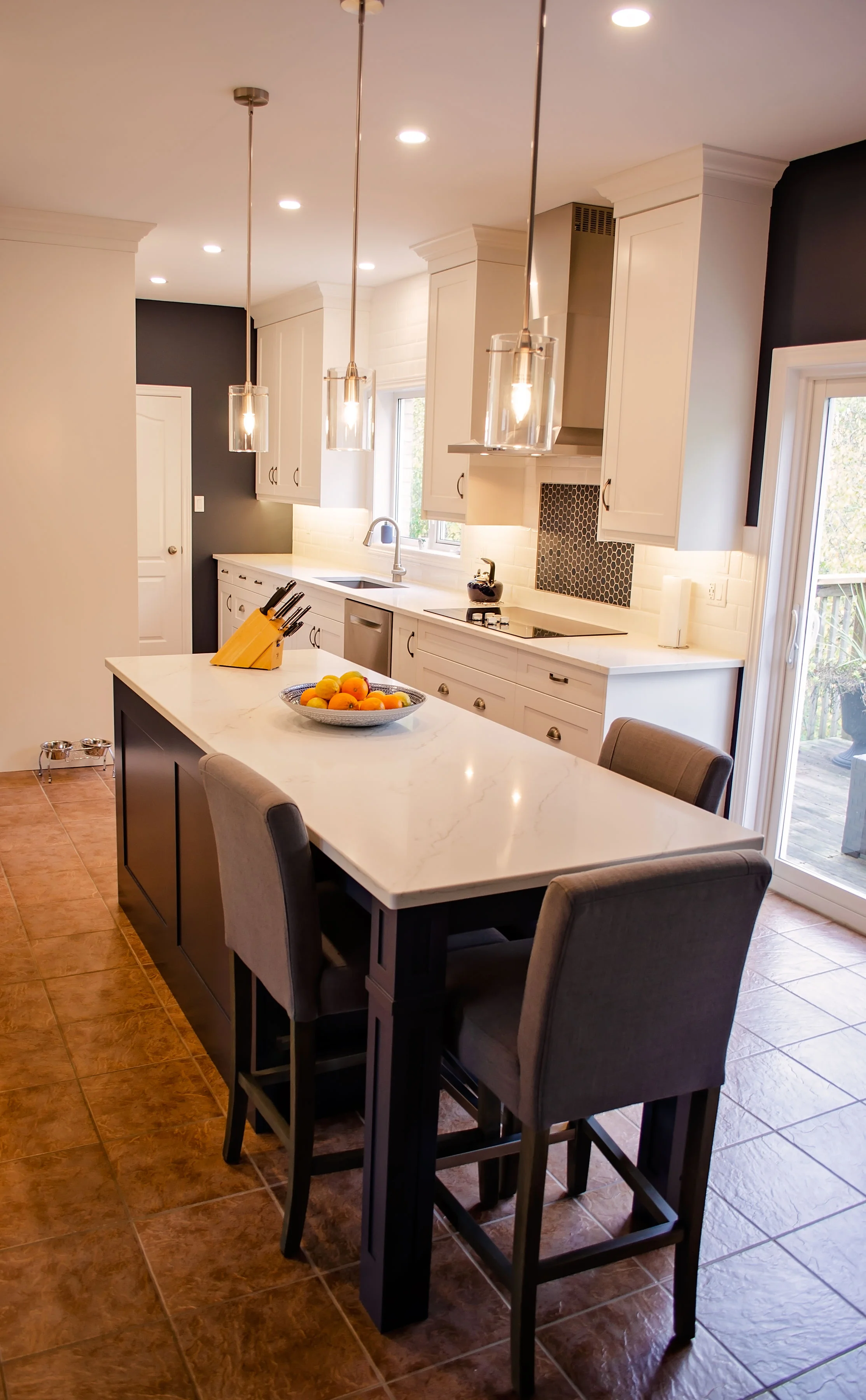 Painted Kitchens — Grand River Kitchens & Woodworking, Inc.