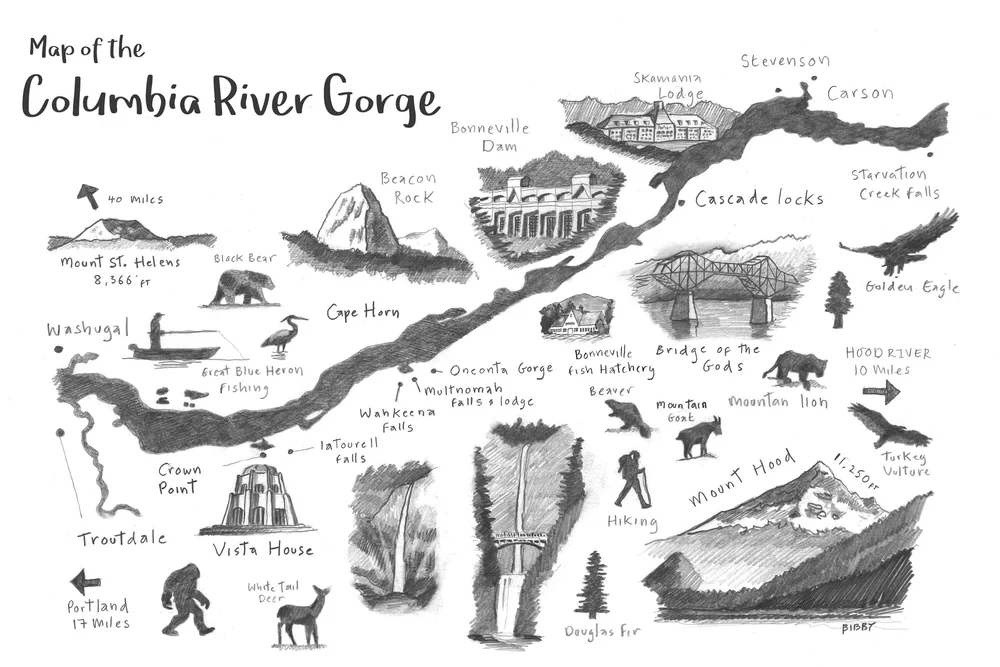 Columbia Map