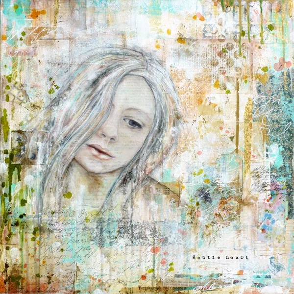 She comes to life — Laly Mille Mixed Media Art