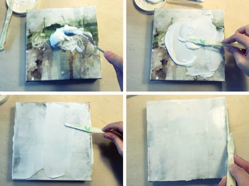 Encaustic Collage Tutorial