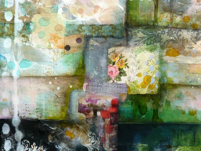 Dream Time — Laly Mille Mixed Media Art