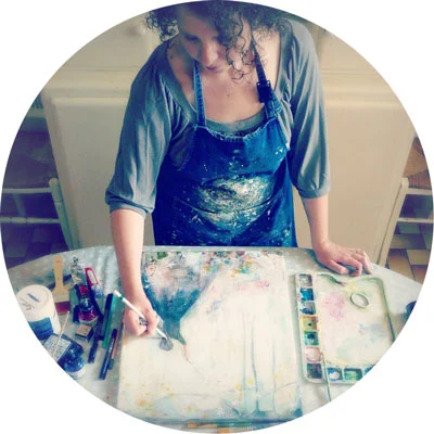 In the mood for art — Laly Mille Mixed Media Art