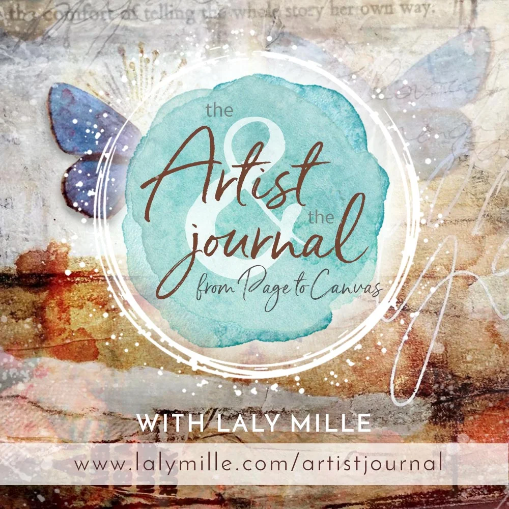 Dear Creative Block — Laly Mille Mixed Media Art