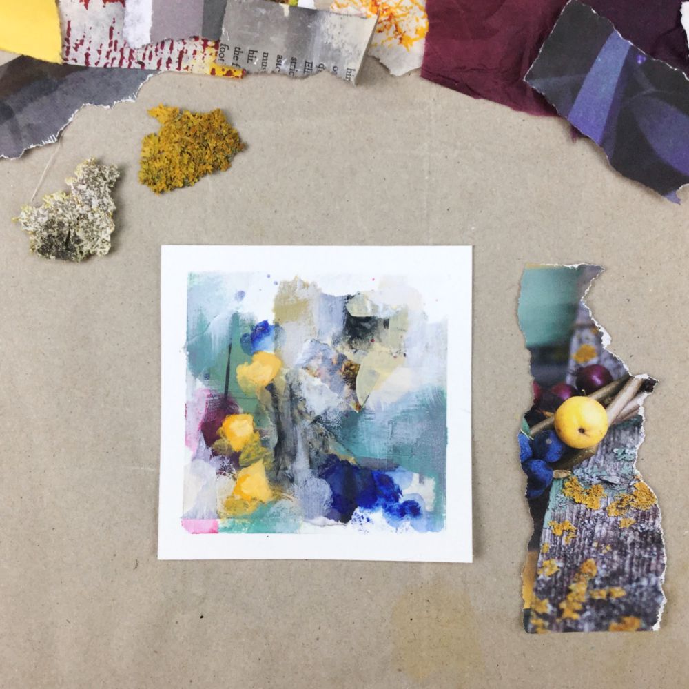 Your Abstract Language — Laly Mille Mixed Media Art