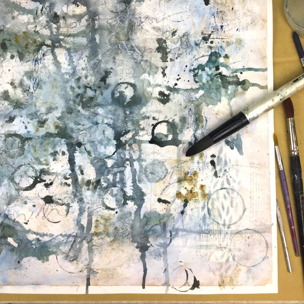 Your Abstract Language — Laly Mille Mixed Media Art