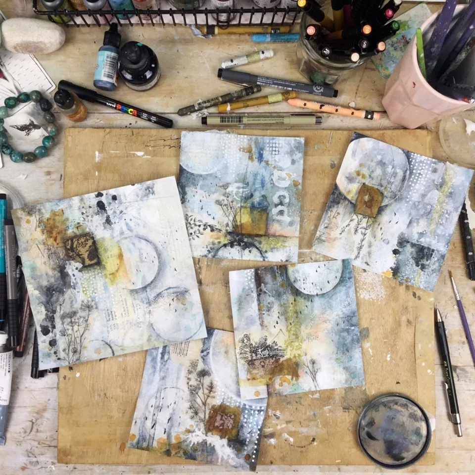 Your Abstract Language — Laly Mille Mixed Media Art