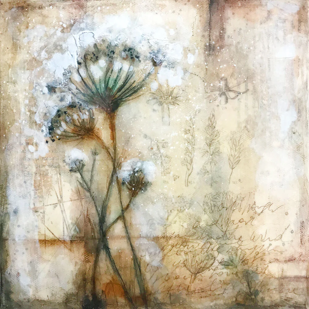 From the meadow — Laly Mille Mixed Media Art