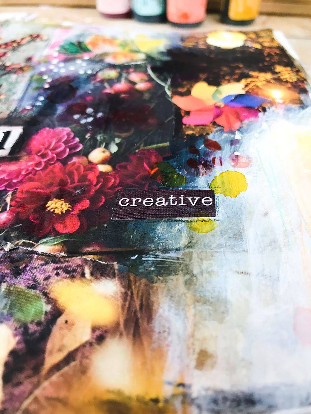 Happy Creative New Year! — Laly Mille Mixed Media Art