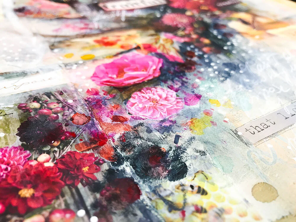 Happy Creative New Year! — Laly Mille Mixed Media Art