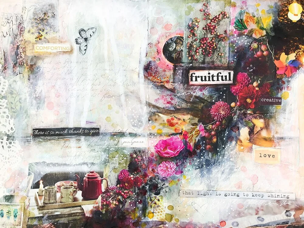 Happy Creative New Year! — Laly Mille Mixed Media Art