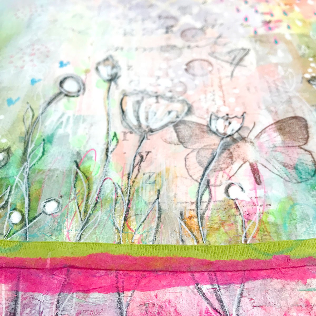 Discover your Creative Wings — Laly Mille Mixed Media Art