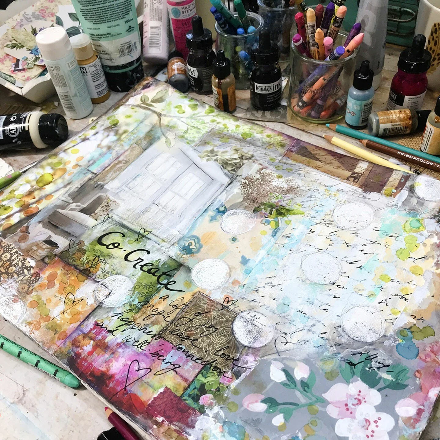 Classes — Laly Mille Mixed Media Art