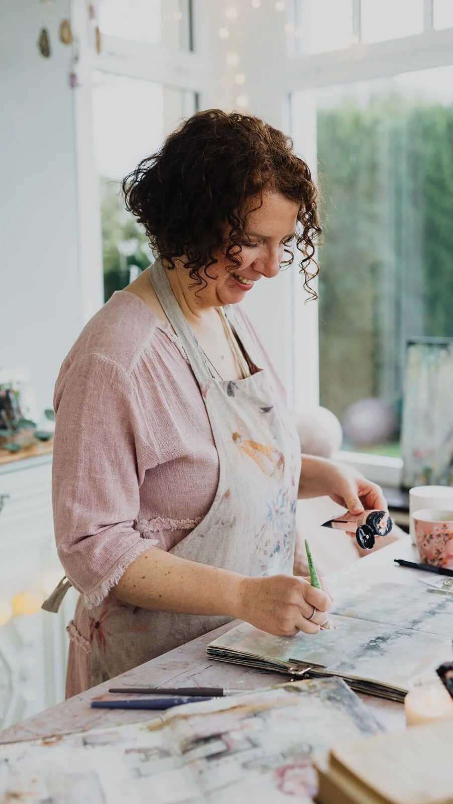 Art Journal Flip-Through — Laly Mille Mixed Media Art