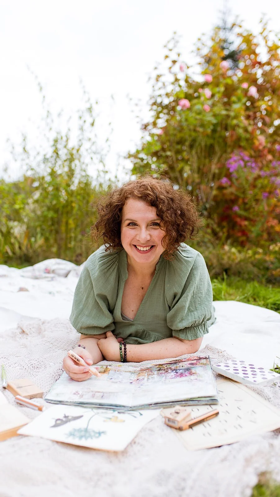 the living art studio — Laly Mille Mixed Media Art