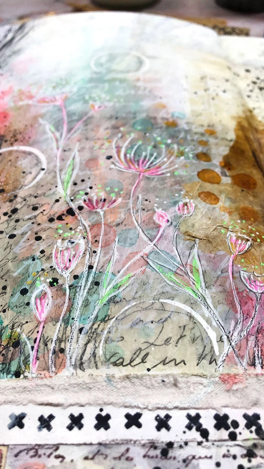 AFC Art Flow Cards — Laly Mille Mixed Media Art