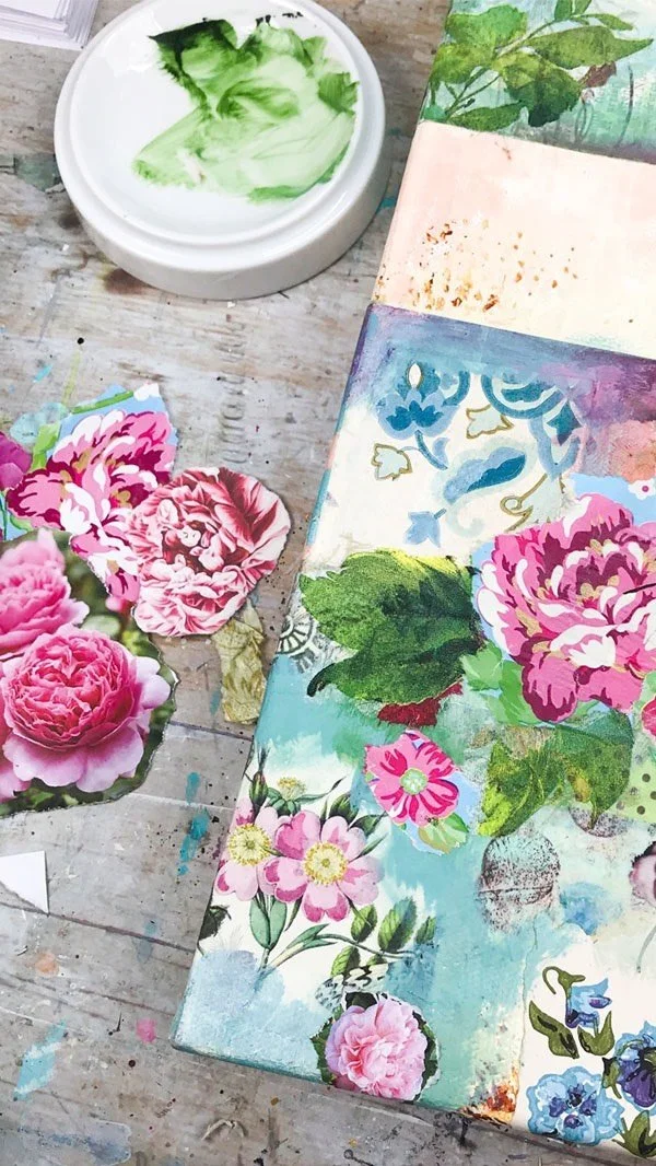 From the meadow — Laly Mille Mixed Media Art