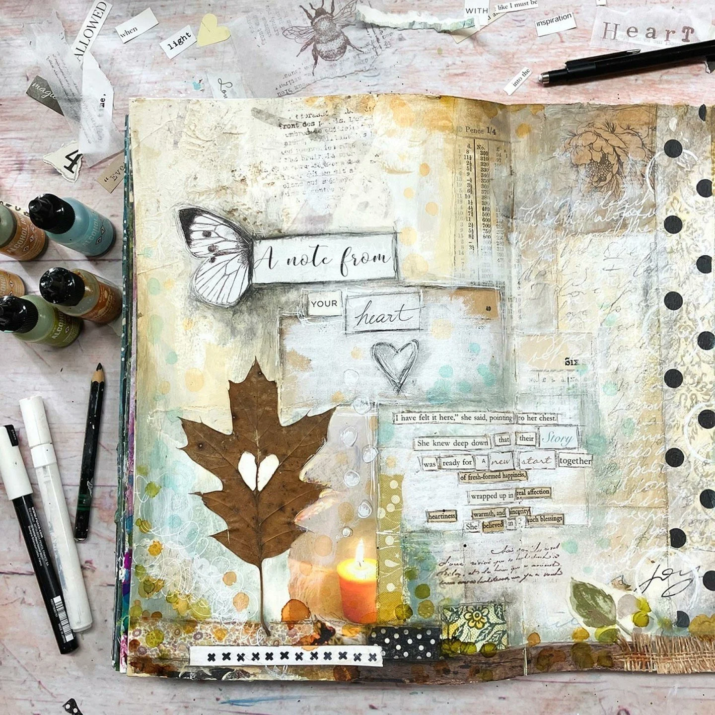 Laly Mille • Mixed Media & Art Journaling Online Classes
