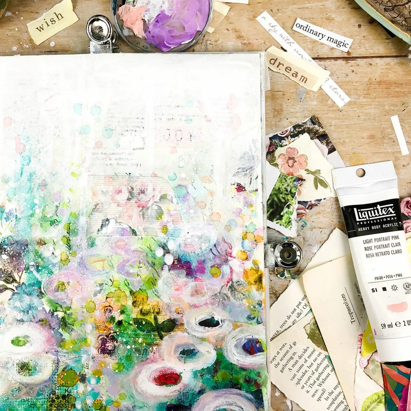 Laly Mille • Mixed Media & Art Journaling Online Classes