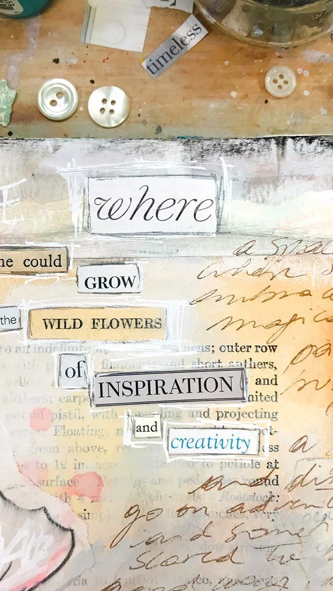 How to make an art journal — Laly Mille Mixed Media Art