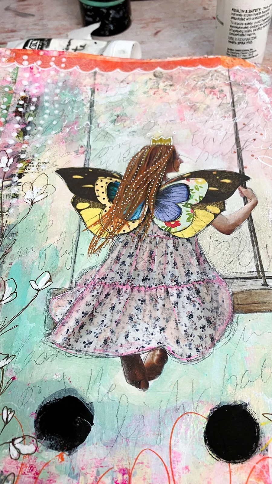 Little Pockets of Inspiration — Laly Mille Mixed Media Art