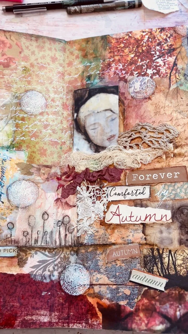 Laly Mille • Mixed Media & Art Journaling Online Classes