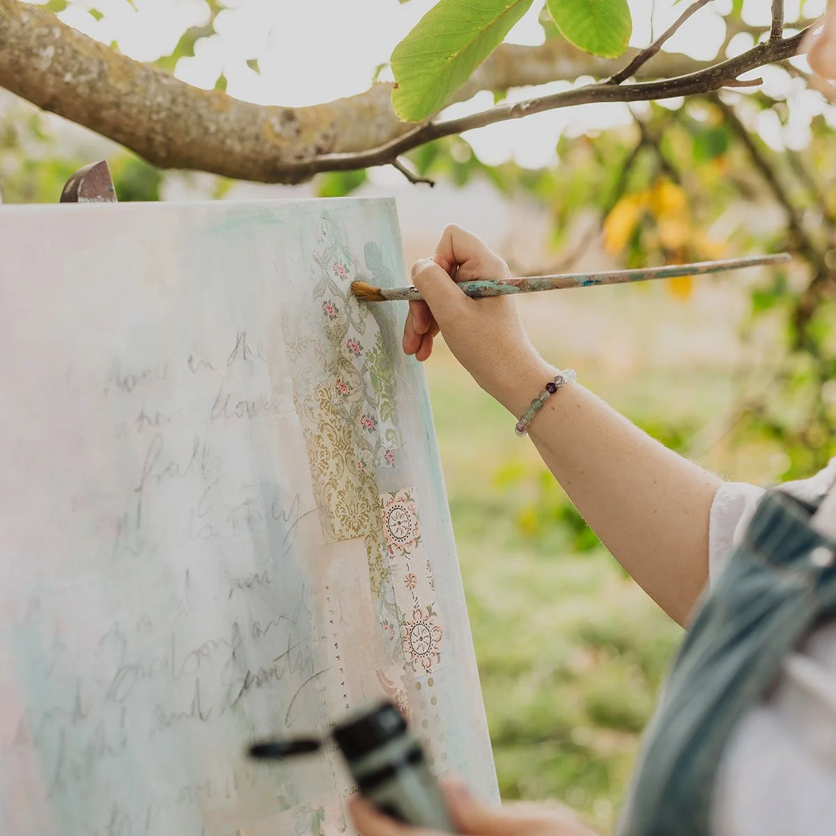 Trusting the process in art & life — Laly Mille Mixed Media Art