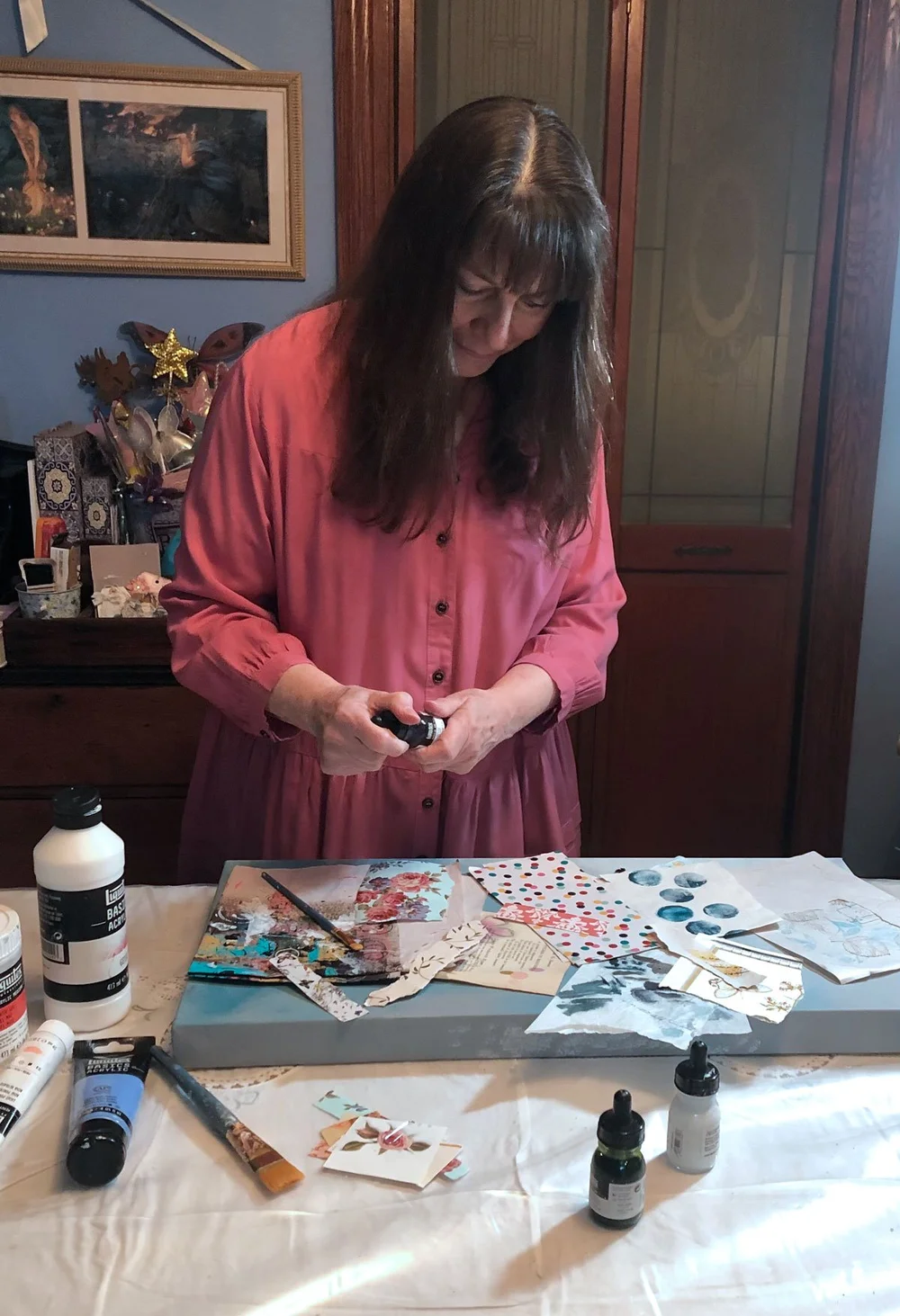 Student Spotlight - Linda Cardillo — Laly Mille Mixed Media Art
