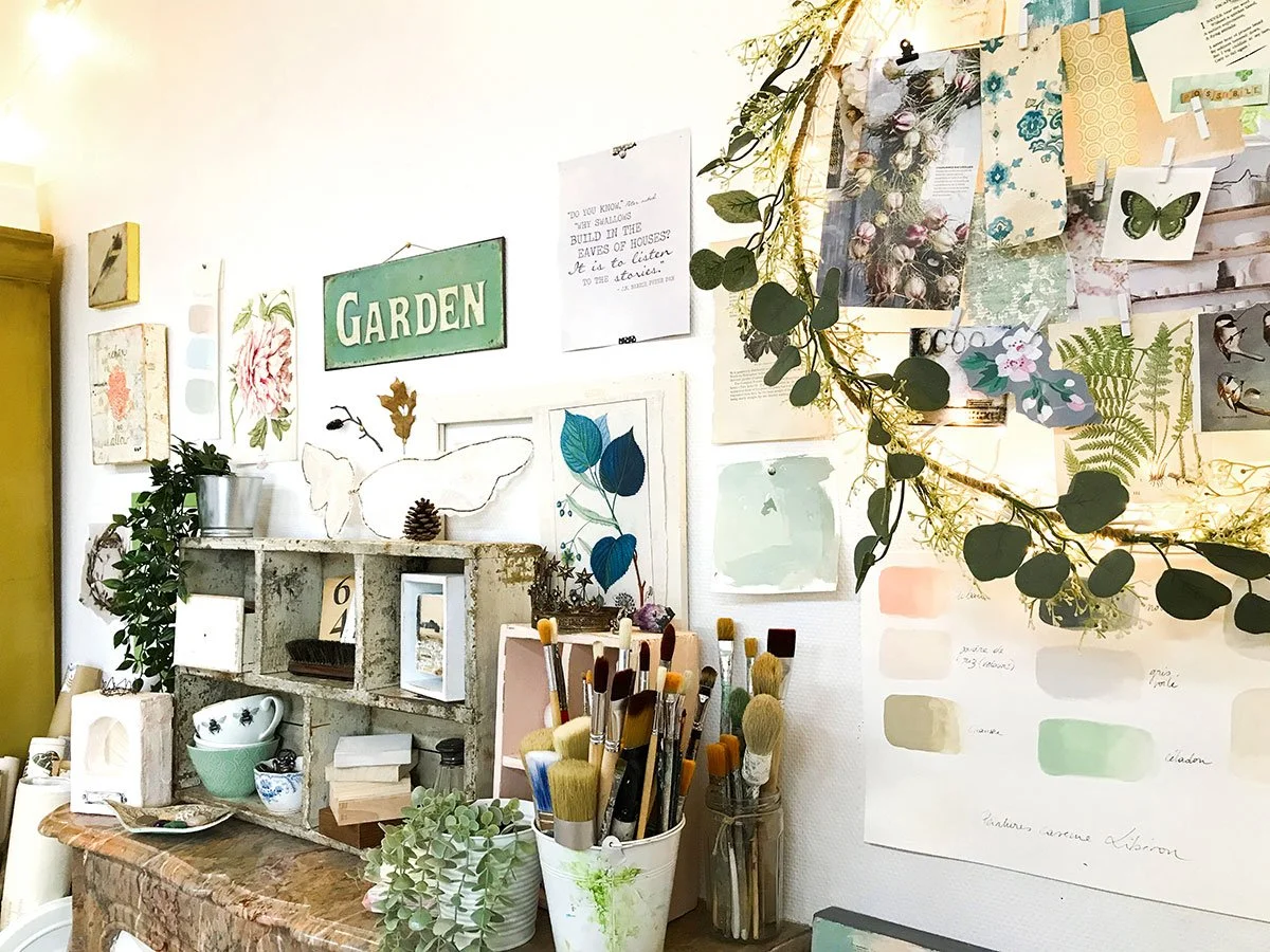 Create an Inspiration wall — Laly Mille Mixed Media Art